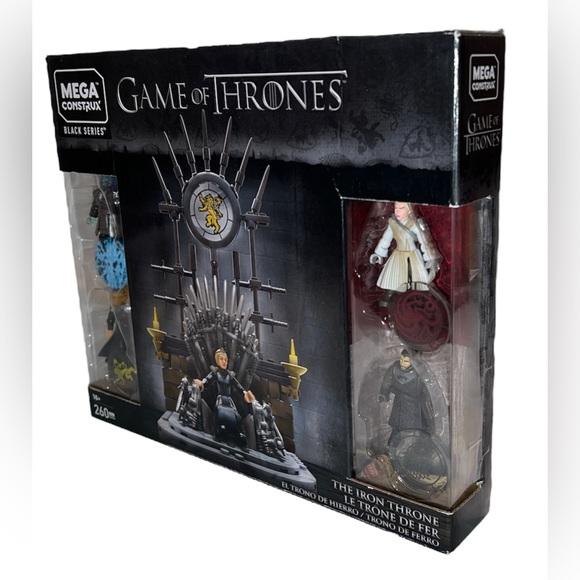 Mega Construx | Toys | Mega Construx Black Series Game Of Thrones Iron ...